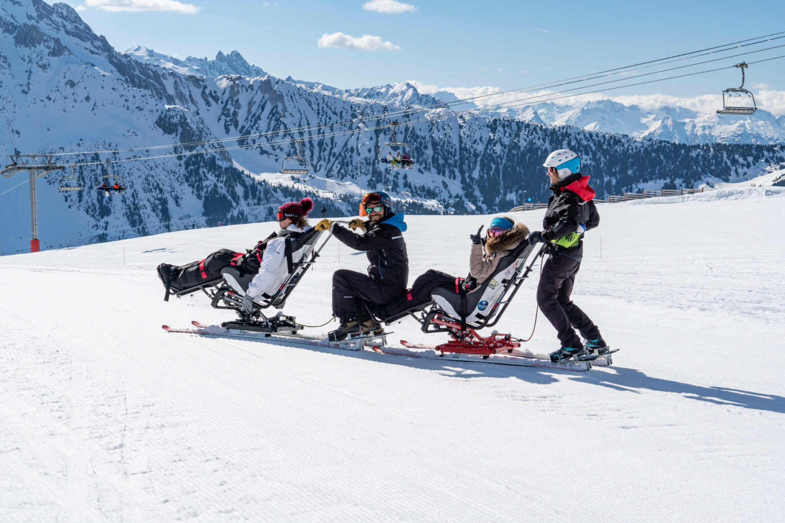 Top 6 des stations de ski accessibles aux PMR