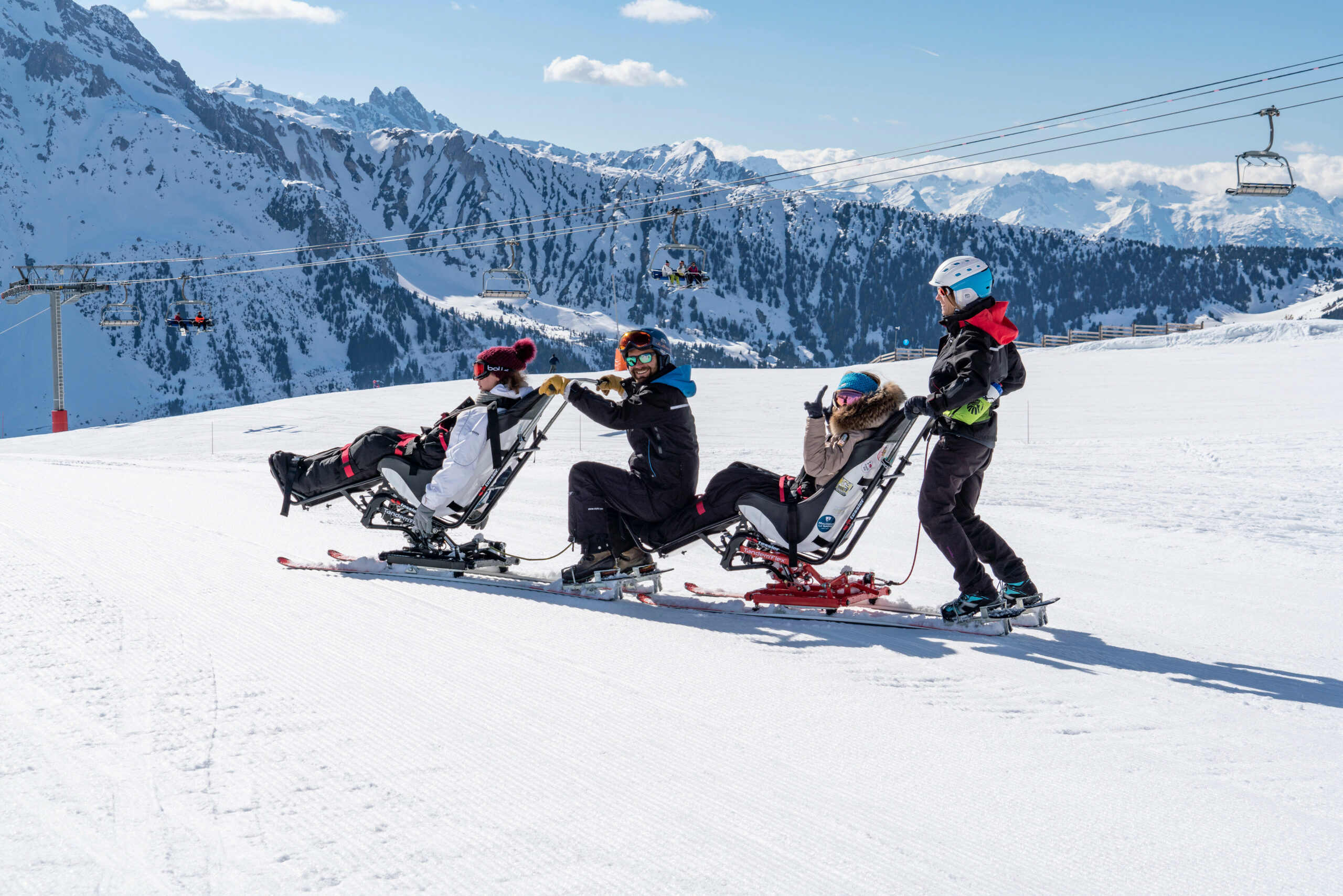 Top 6 des stations de ski accessibles aux PMR